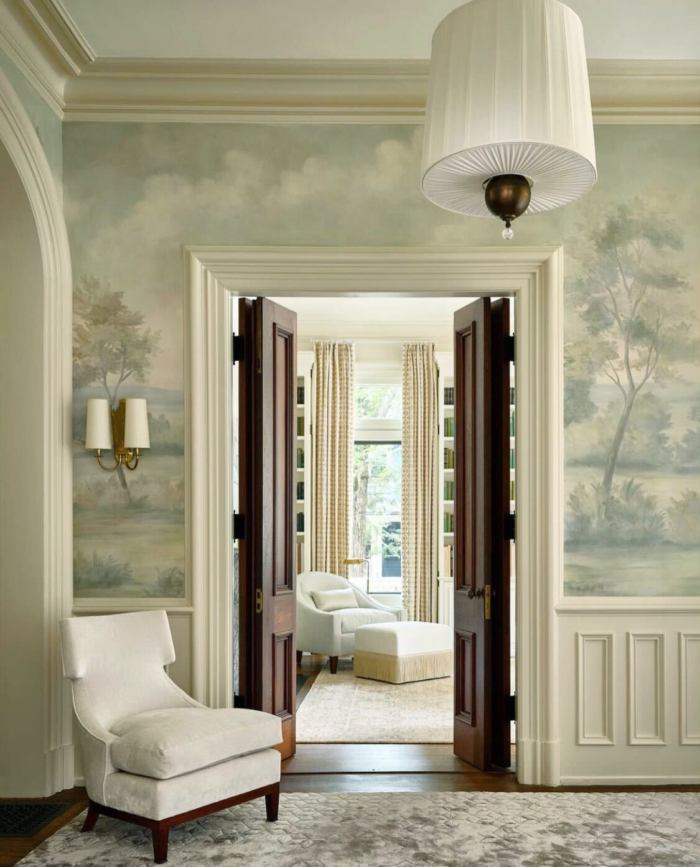 How to decide which molding treatments to use with your mural | Susan ...