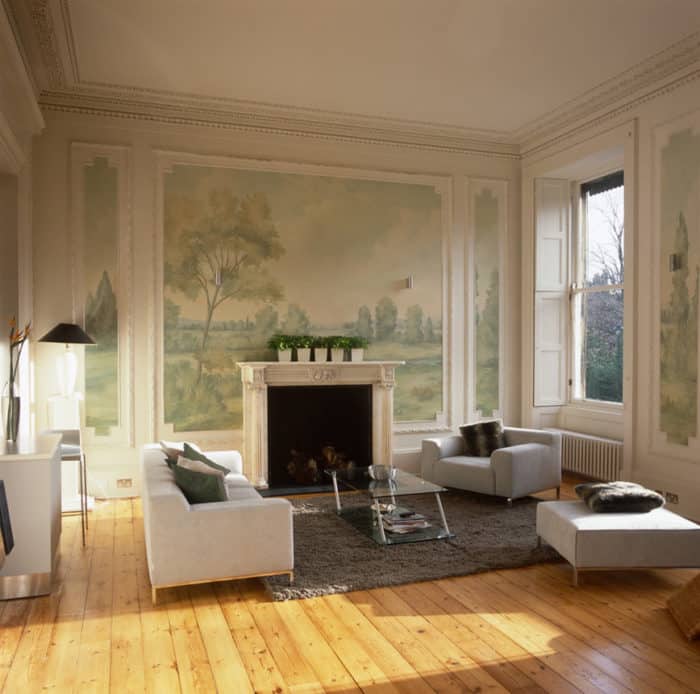 Fireplace & Mantelpiece Murals | Susan Harter Muralpapers